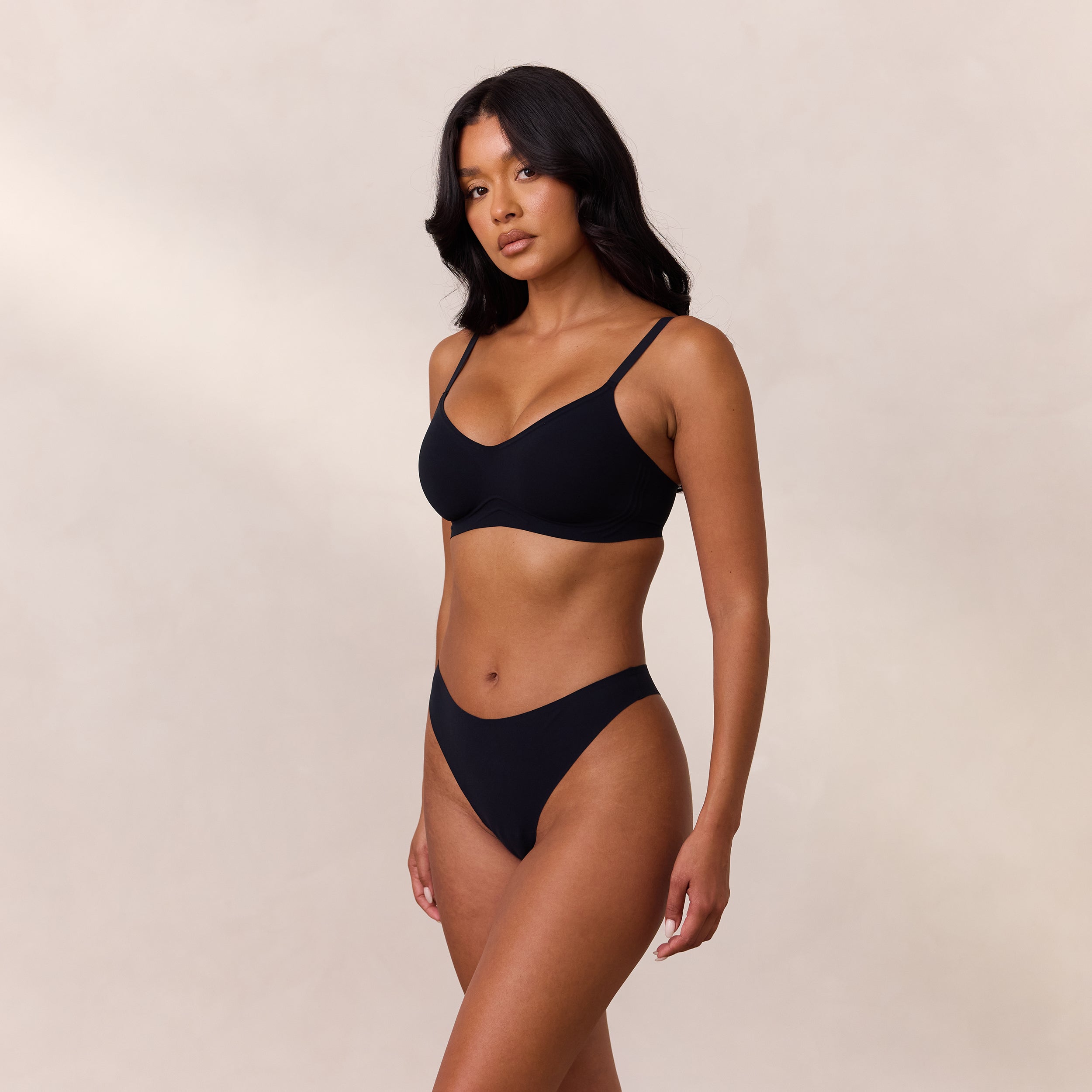 Everyday Flex Bralette - Zwart – Lounge Underwear